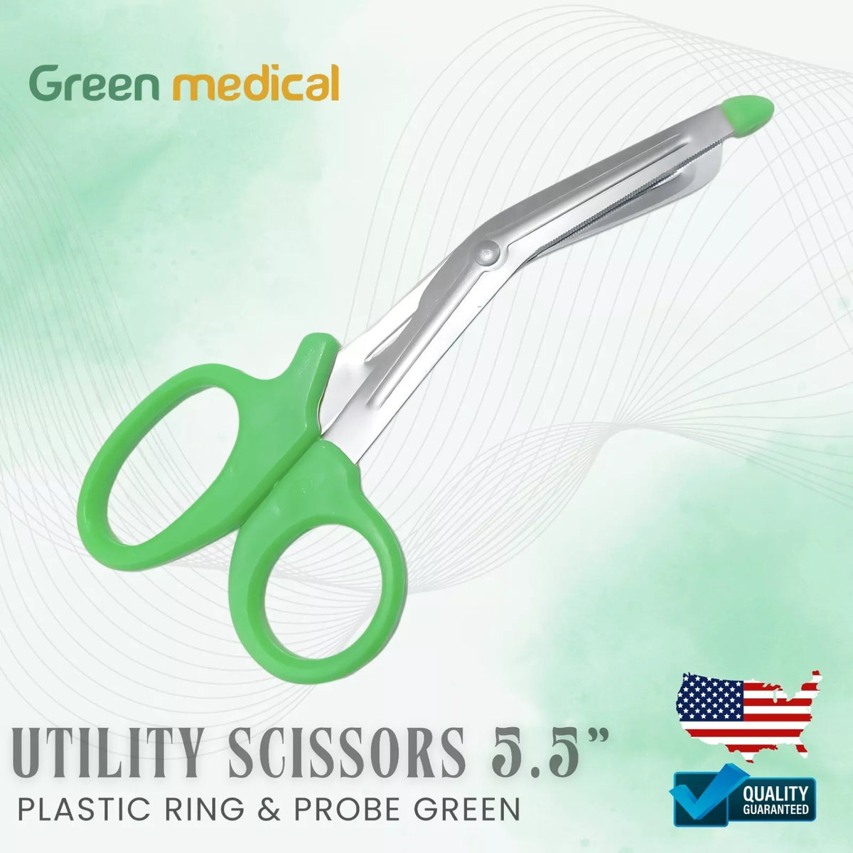 EMT Utility Scissors 5.5" Universal Medical Paramedic First Aid Shears ...