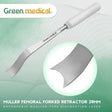Muller Femoral Forked Retractor 28mm Mueller-Type Ortho Dislocation Le