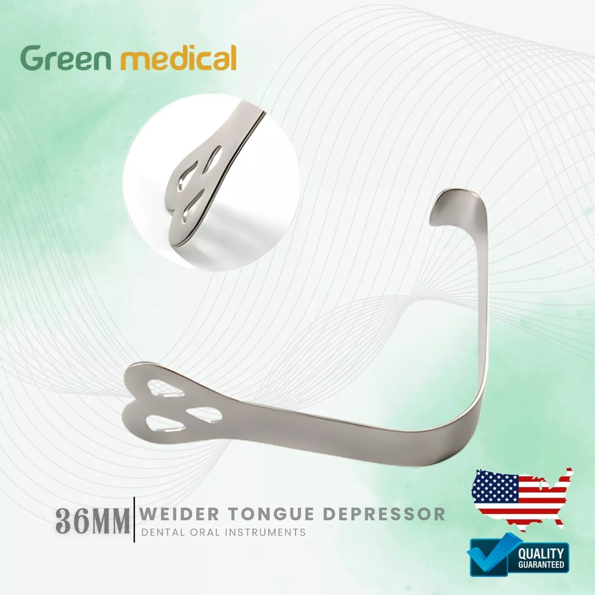 Weider Adult Cheek Tongue Retractor Dental Instruments 36mm wide (1Pie ...