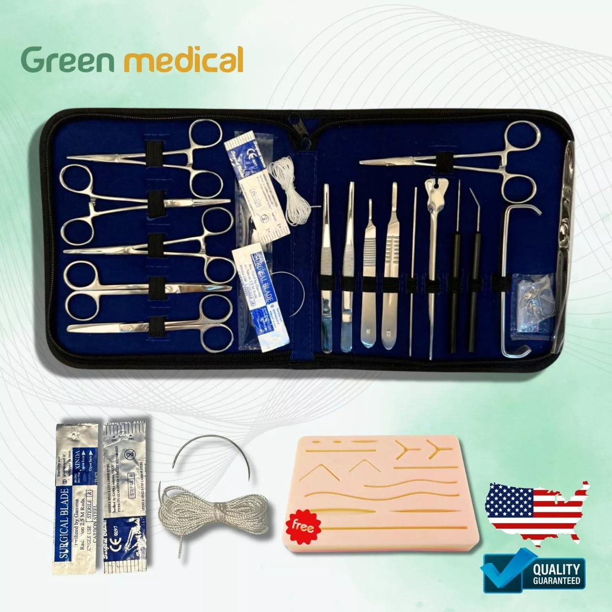 21Pcs Advanced Dissection Kit for Medical Biology & Veterinary Student ...