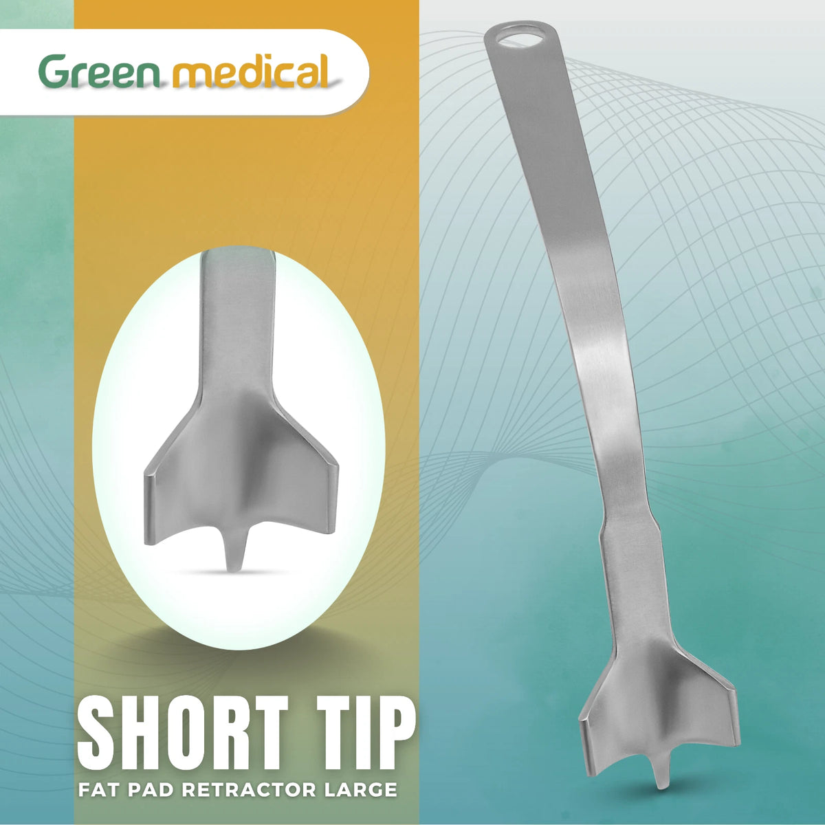 Short Tip Fat Pad Retractor Large – Ortho Surgical Instrument Stainles ...